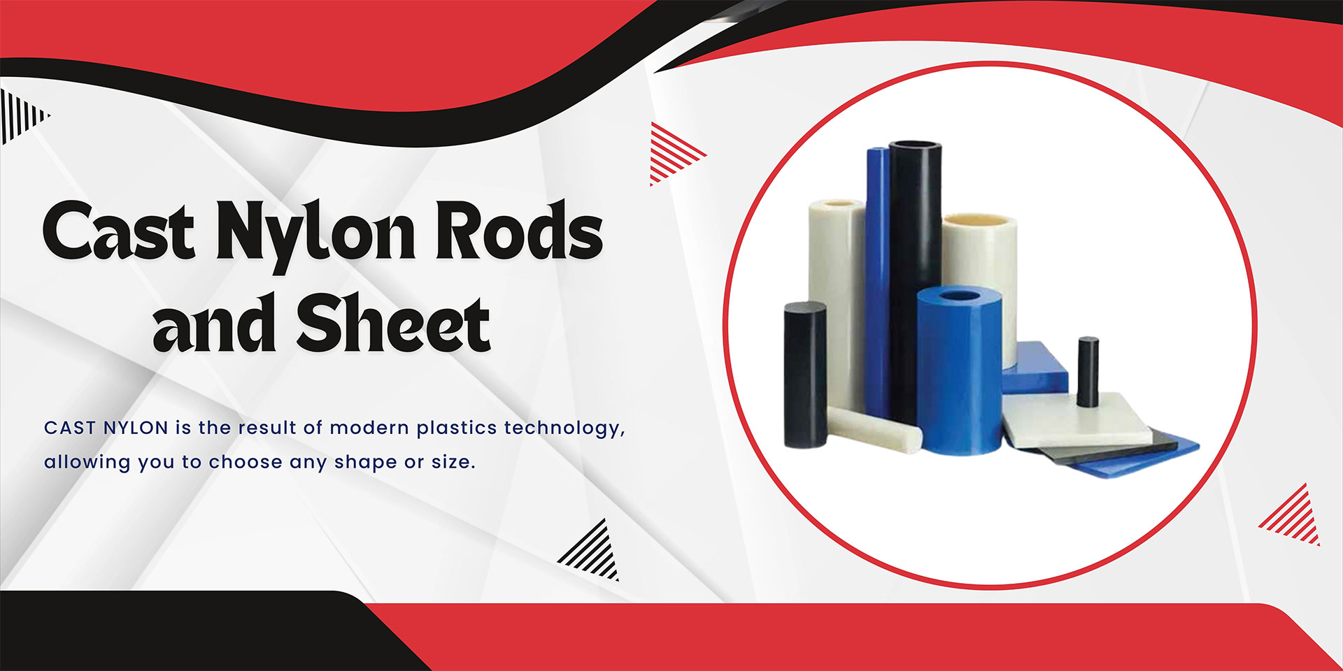 Nylon Rods Manufacturers in Ahmedabad | Cast Nylon Sheets in India
